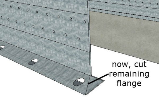 How To Cut, Bend And Install Weep Screed (3 Coat System)