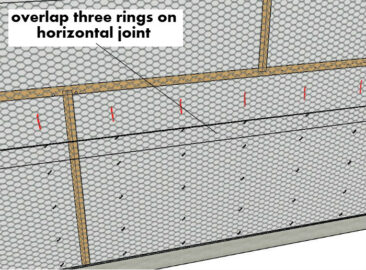 How To Install Stucco Wire For A One Coat System