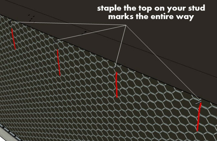 How To Install Stucco Wire (3 Coat System)