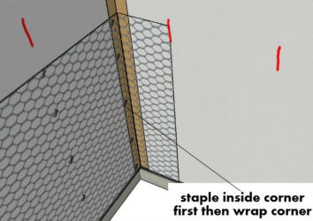 How To Install Stucco Wire For A One Coat System