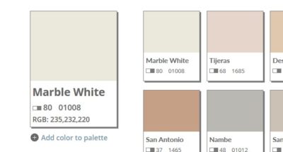 STO Stucco Color Charts