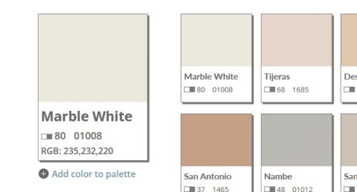STO Stucco Color Charts