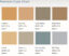 8 of the Most Popular Stucco Color Charts!
