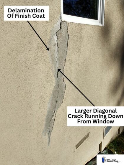 Identifying Various Cracks In Stucco