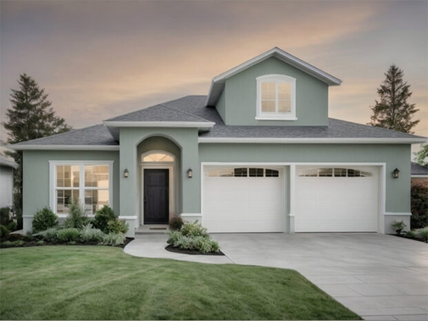 Gray Stucco Houses: What Works & Why It Works!