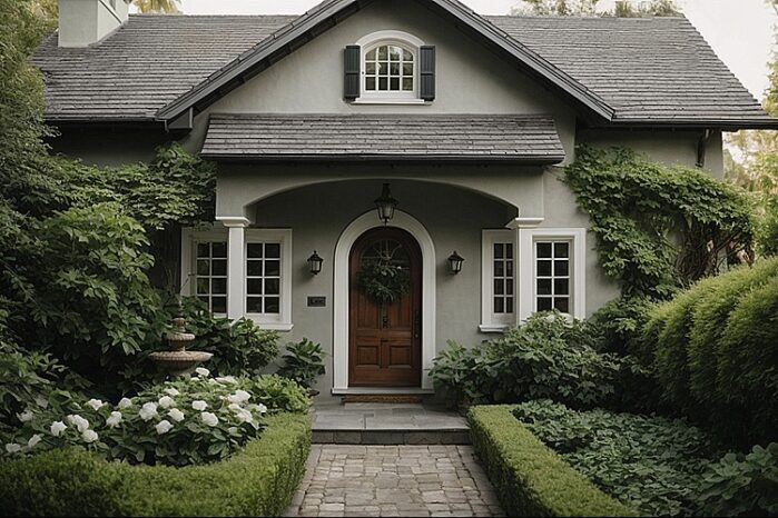 Gray Stucco Houses: What Works & Why It Works!