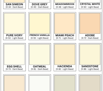 LaHabra's Premium & Standard Stucco Color Chart | 48 In Total!