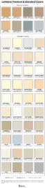 LaHabra's Premium & Standard Stucco Color Chart | 48 In Total!