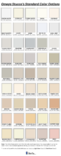 8 of the Most Popular Stucco Color Charts!