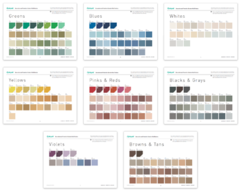 8 of the Most Popular Stucco Color Charts!
