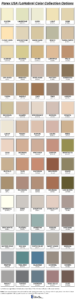 LaHabra Acrylic Color Chart (Parex) 75 Bold Colors!