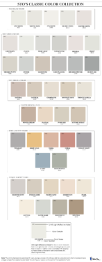 STO Stucco Color Charts