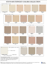 STO Stucco Color Charts